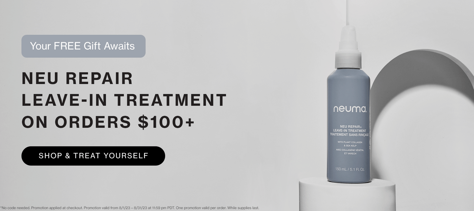 NEUMA professional hair care offers performance without sacrifice